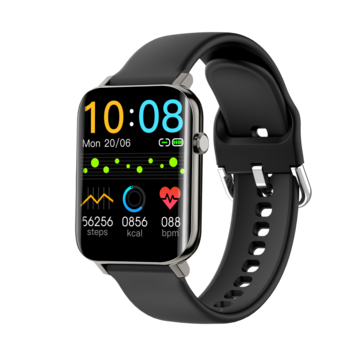 China Fashion Square Smart Watch Steps Calories Counter Heart Rate ...