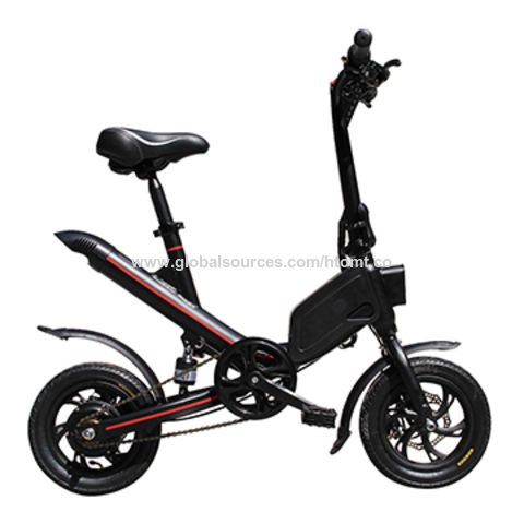 China Dis brake 12-inch electric bicycle, 25km/h folding e-bike with ...