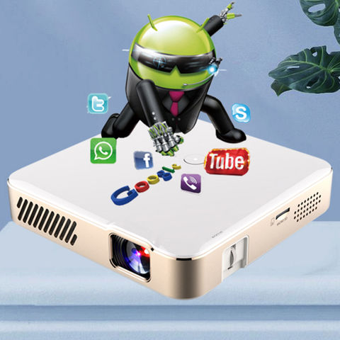 China New arrival 1080p Full HD home theater projectors DLP Android ...