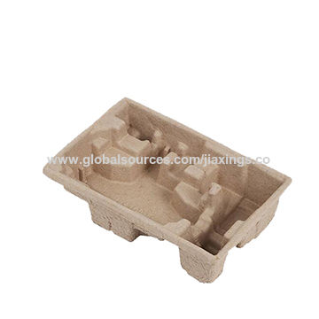 China Biodegradable 5 compartments paper pulp tray on Global Sources ...