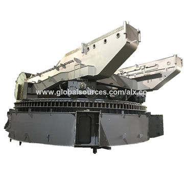 China Stacker reclaimer turntable, customized weldments,stacker ...