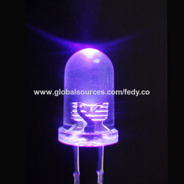 China 5mm UV LED 380-385nm 380nm 385nm 370nm 375nm 5mm 365nm led 5mm ...