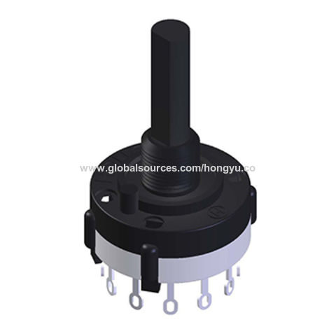 China High quality 26mm waterproof digital rotary switch for washing ...