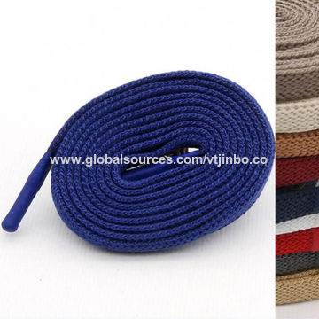 China Flat polyester shoelaces draw cord rope, hoodie string, hoodie ...