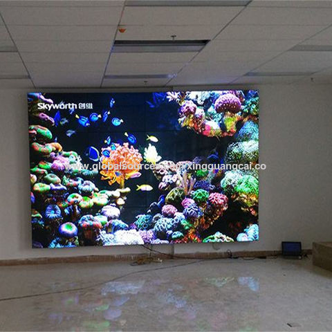 China Indoor led p5 smd2121 led panel full color display screen on ...