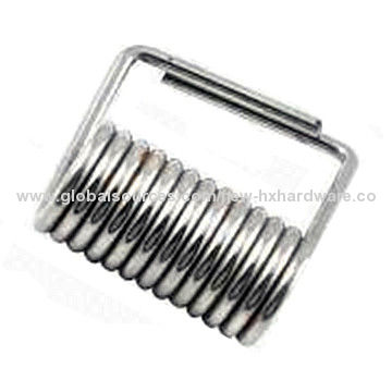 Clip/torsion spring, a wide variety of materials including music wire ...