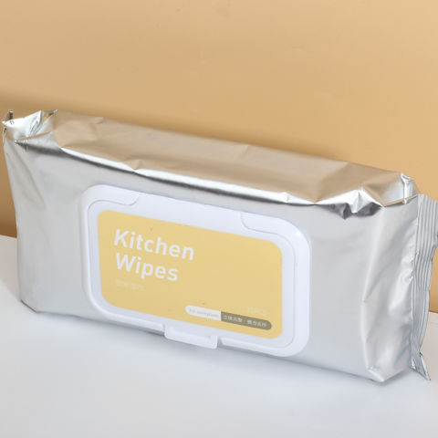 China Kitchen Cleaning Wipes Thicken Nonwoven Fabric Durable Wet Tissue ...