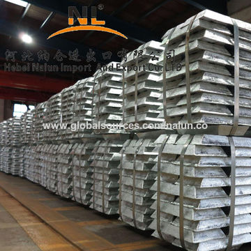 China Zinc ingot for hot sale,99.99% pure ingot Zinc Ingot on Global ...