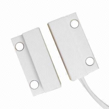 NC or NO Optional Wired Magnetic Switch, Surface Mounting Door Contact ...