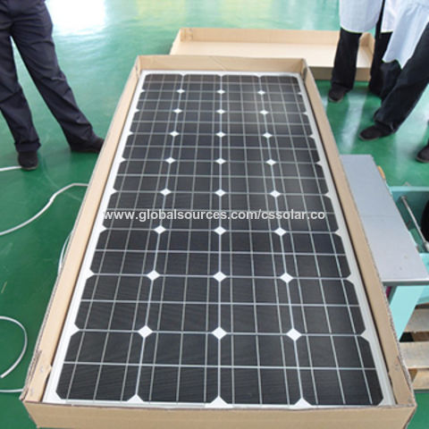 China 120W Monocrystalline Solar Panels, CE/IEC/TUV/RoHS Directive ...