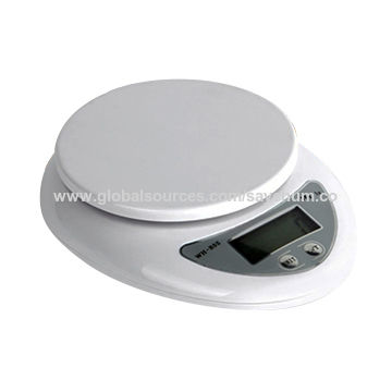 ChinaPortable 5Kg/1g Electronic LCD Display Digital Kitchen Scale ...