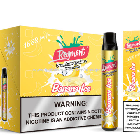 China Original E-Cigarette Vape Pod Reymont with 1688 Puffs Disposable ...