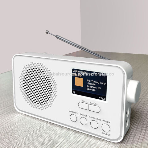 China Portable DAB Radio with TFT color display screen on Global ...