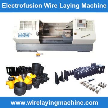 Electrofusion saddle wire laying machine - electrofusion pad wire ...