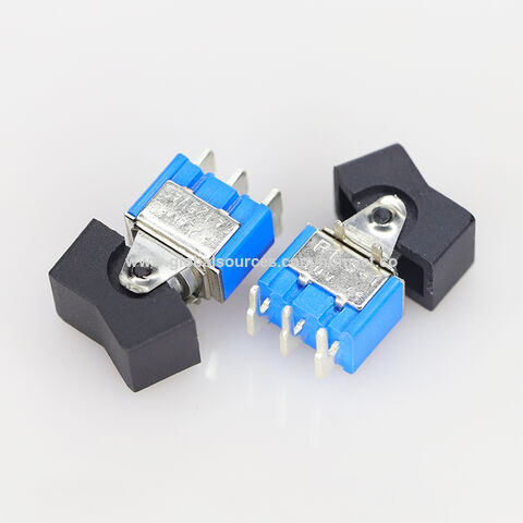 China Sales Horizontal Plug-in 2-Gear Button Switch High Current Blue 5 ...