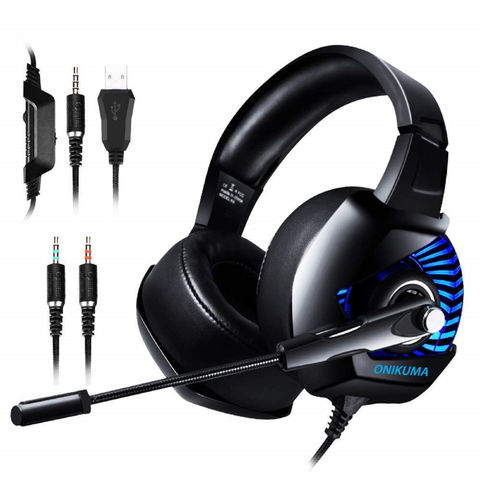 China Gaming headset with strong bass gaming headphone and gamer ...