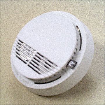 9V Battery-Powered Smoke Alarm suited to residential applications ...