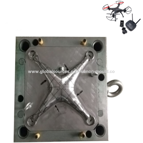 China Custom logo Mold for Drone Foldable Quadcopter Frames parts ...