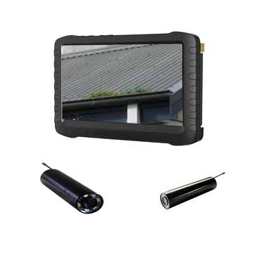 Li-battery powered 2.4GHz wireless inspection camera with 5 " screen ...