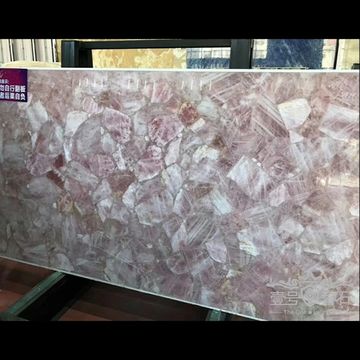 China Price Off For Luxury Gemstone Pink Crystal Translucent Semi ...
