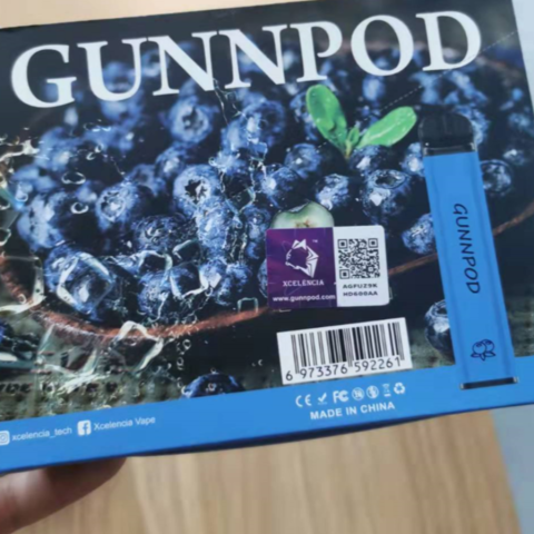 China Gunnpod Prefilled Disposable xxl Device Electronic Cigarettes pod ...