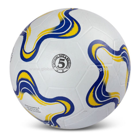 China Standard Size Football with Smooth Surface, Made of Rubber on ...