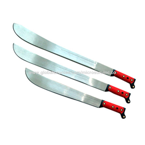 China Microsun 22 Inch Machete with Plastic Handle, Long Camping Knife ...