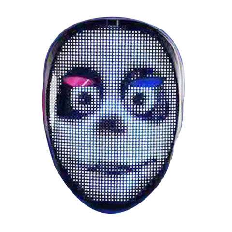China Face-changing luminous mask, party atmosphere mask, mobile phone ...