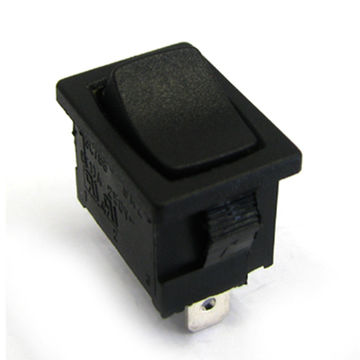 Safety Sigle pole single throw rocker switches with lamp and momentary ...