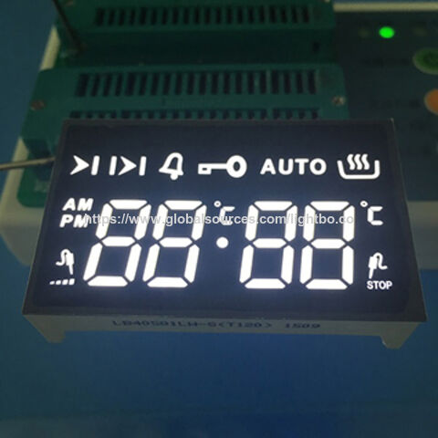 China Custom Design Ultra White 4-digit 7-segment LED Display for oven ...