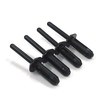 20-piece Plastic Rivets, Size of 6.6 x 17.2mm, OEM and ODM Orders are ...