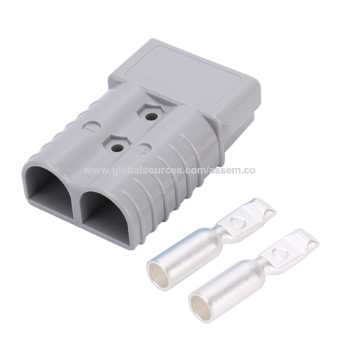 China High Quality 2 pin dual pole grey External battery 50AMP 600V ...