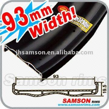 Samson Ds95 Bicycle Bike Alloy Rim Wheels 24/26 Inches 32/36h Silver ...