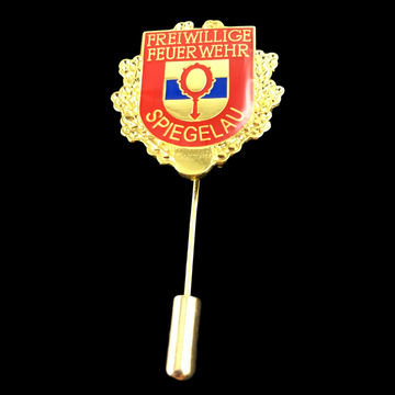 China Custom-design metal long needle pin,zinc alloy, soft enamel with ...