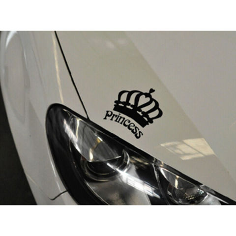 China Fashionable Crown Car Sticker, Made of PVC and PE, Nontoxic and ...