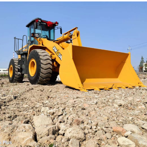 China Famous brand jgm755 engine wheel loader 8 ton 7 ton 6 ton 5 ton ...