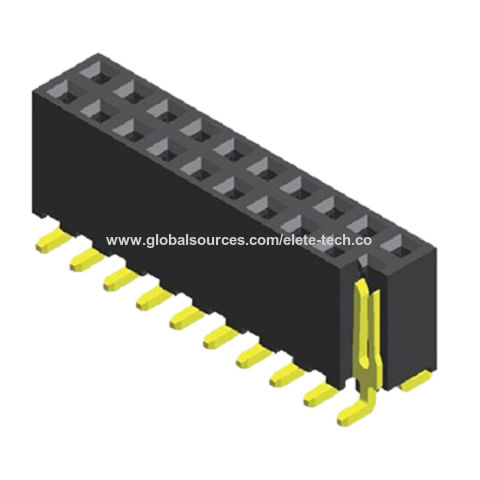 China Board to board connector .079"2.0mm pitch female header, right ...