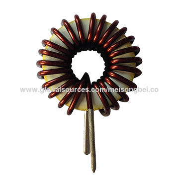 China High-current Leaded Toroid Inductor Coil with 10 to 10,000uH ...