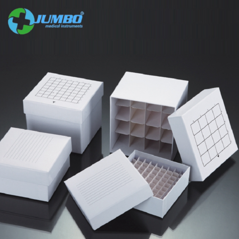 China 16 Holes Paper Freeze Cardboard Cryotube 50ml Centrifuge Tube ...