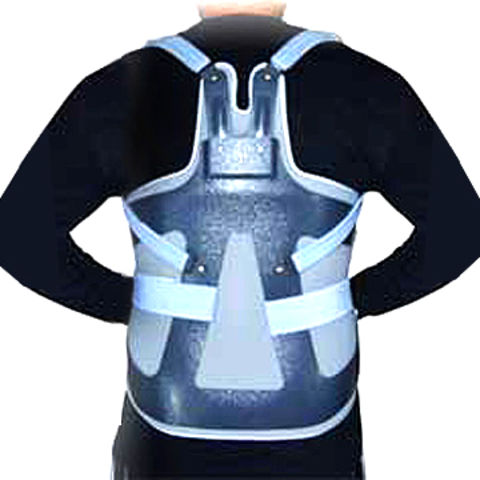Taiwan Extra LSO Back Brace, Lightweight Injection Molded Plastic Frame ...