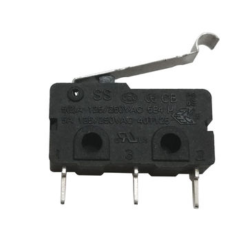 5A/250V AC Mini Micro Switch, Simulate Roller Lever, 40t125 | Global ...