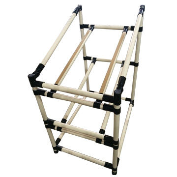 Pipe Racking System for Storage Materials Assemble of pipe and joint ...