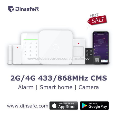 China Dinsafer ® NOVA PRO – WIFI+LAN+GSM Alarm System, IP Alarm; Smart ...