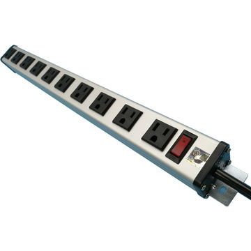 UL Approval US 10 Outlet Heavy Duty Power Strip with Extension cord,Alu ...