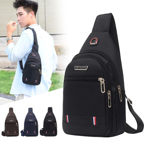 China Leisure chest pack single-shoulder bag chest bags for men ...