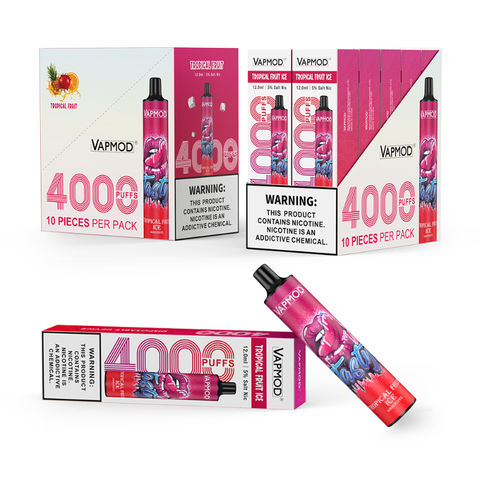 China 4000 Puffs VAPMOD MESH COIL FISH PUFF Disposable Vape Pen ...
