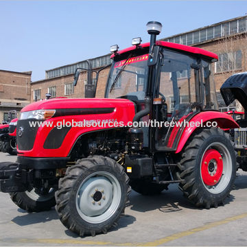 China55HP Tractor 4WD , cab be equiped with multiple agricultural ...