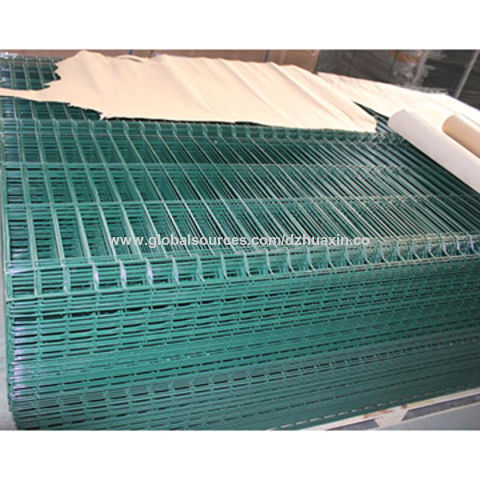 China PVC coated Fence Panel, 50x100mm Opening, Used for Gardens ...