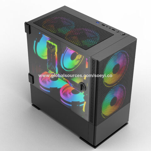 China Gaming Hardware Gabinete Casing Mid Tower Rgb Pc Gamer Oem ...