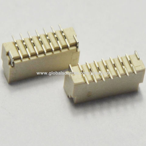 China Wafer connector,1.0mm pitchW/ZIF Horizontal SMT Type, Without ...